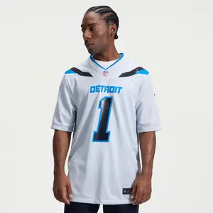 Nike Jameson Williams Detroit Lions Rivalries Collection Nfl Game Jersey - Grey