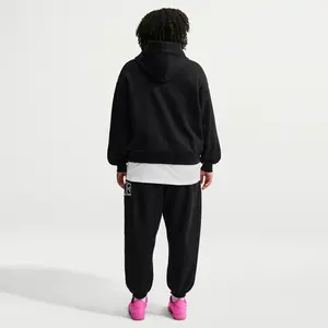 Nike Studio Fleece Medium Weight Oversized Cuffed Logo Pants