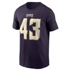 Nike Andrew Van Ginkel Minnesota Vikings Rivalries Collection Nfl T-shirt - Purple