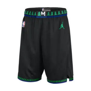 Nike Minnesota Timberwolves Dri-fit Nba Swingman Shorts - Black