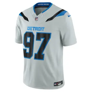 Nike Aidan Hutchinson Detroit Lions Rivalries Collection Dri-fit Nfl Limited Jersey - Grey