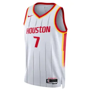 Nike Houston Rockets Association Edition Dri-fit Nba Swingman Jersey - White