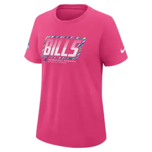 Nike Buffalo Bills Crucial Catch Dri-fit Nfl T-shirt - Pink