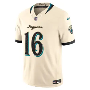 Nike Trevor Lawrence Jacksonville Jaguars Rivalries Collection Dri-fit Nfl Limited Jersey - Brown