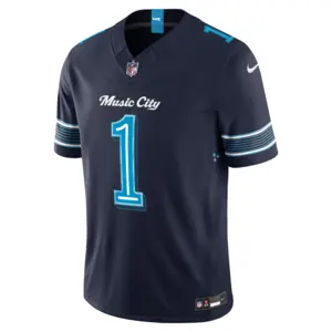 Nike Cameron Ward Tennessee Titans Rivalries Collection Dri-fit Nfl Limited Jersey - Blue