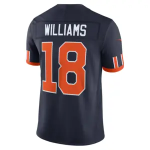 Nike Caleb Williams Chicago Bears Rivalries Collection Dri-fit Nfl Limited Jersey
