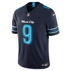 Nike Steve Mcnair Tennessee Titans Rivalries Collection Dri-fit Nfl Limited Jersey - Blue
