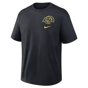Nike Los Angeles Rams Rivalries Collection Max90 Nfl T-shirt - Blue