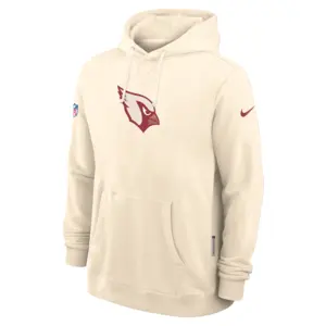 Nike Arizona Cardinals Rivalries Collection Sideline Dri-fit Nfl Pullover Hoodie - Brown