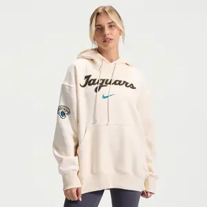 Nike Jacksonville Jaguars Rivalries Collection Phoenix Nfl Oversized Pullover Hoodie - Brown