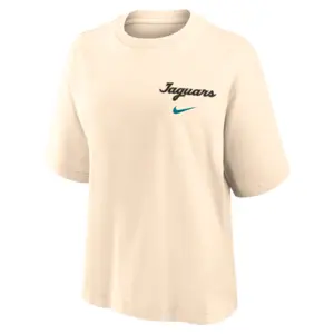 Nike Jacksonville Jaguars Rivalries Collection Boxy Nfl T-shirt - Brown
