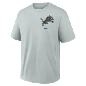Nike Detroit Lions Rivalries Collection Max90 Nfl T-shirt - Grey