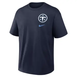 Nike Tennessee Titans Rivalries Collection Max90 Nfl T-shirt - Blue