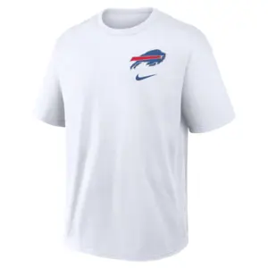 Nike Buffalo Bills Rivalries Collection Max90 Nfl T-shirt - White