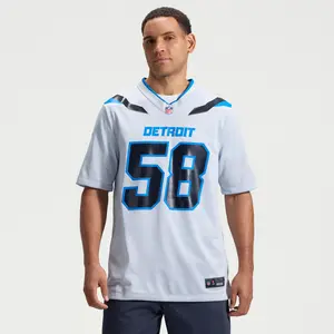 Nike Penei Sewell Detroit Lions Rivalries Collection Nfl Game Jersey - Grey