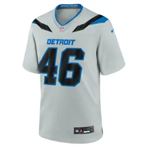 Nike Jack Campbell Detroit Lions Rivalries Collection Nfl Game Jersey - Grey