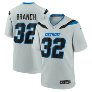 Nike Brian Branch Detroit Lions Rivalries Collection Nfl Game Jersey - Grey