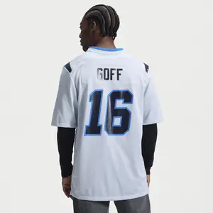 Nike Jared Goff Detroit Lions Rivalries Collection Nfl Game Jersey