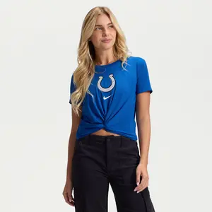 Nike Indianapolis Colts Rivalries Collection One Classic Twist Dri-fit Nfl T-shirt - Blue