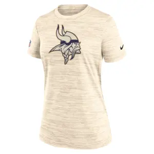 Nike Minnesota Vikings Rivalries Collection Sideline Velocity Dri-fit Nfl T-shirt - Brown