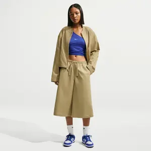 Nike Sportswear Oversized Mid-rise Parachute Shorts - Brown