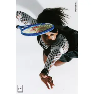 Nike Naomi Osaka Court Poster 22" X 34