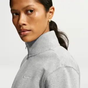 Nike Studio Fleece Medium Weight 1/4-zip Top