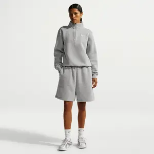 Nike Studio Fleece Medium Weight 1/4-zip Top