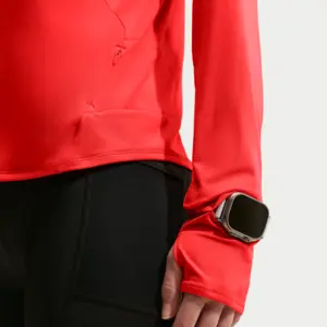 Nike Uv-resistant Hooded Trail Running Mid-layer Top