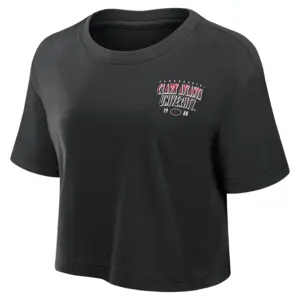 Nike College Dri-fit Cropped T-shirt - Black