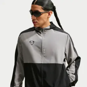 Nike Strike Dri-fit Soccer Woven Track Jacket - Grey