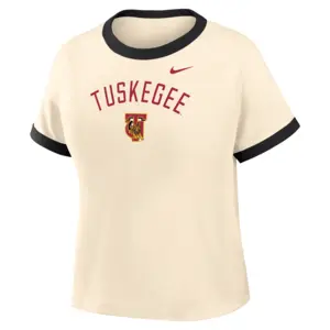 Nike College Cropped Ringer T-shirt - Brown