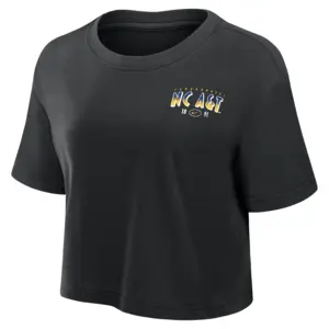 Nike College Dri-fit Cropped T-shirt - Black