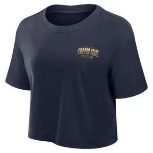 Nike College Dri-fit Cropped T-shirt - Blue
