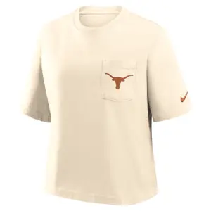 Nike Texas Pocket Boxy College T-shirt - Brown