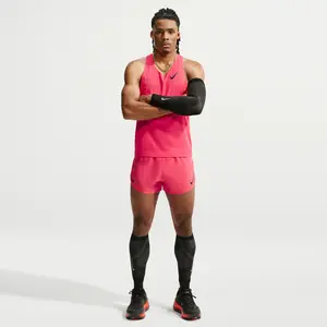 Nike Aeroswift Dri-fit Adv 4" Brief-lined Running Shorts - Red