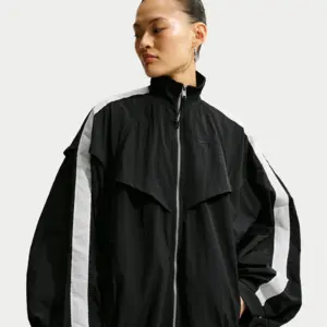 Nike Sportswear Oversized Balloon Track Jacket - Black