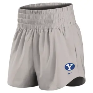 Nike Byu Primary Logo One Dri-fit College Shorts - Grey