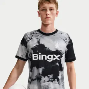 Nike Chelsea Fc Dri-fit Soccer Pre-match Top - Grey