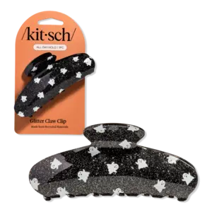 KITSCH Recycled Plastic Glitter Claw Clip
