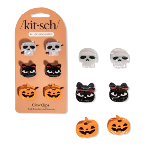 KITSCH Mini Claw Clips Set - Halloween Squad