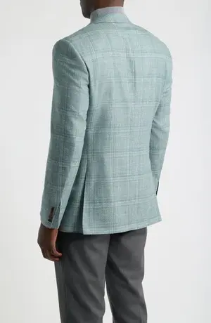 Canali Siena Wool Silk & Cashmere Sport Coat