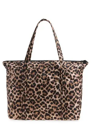 LOEFFLER RANDALL Mira Leopard Print Tote