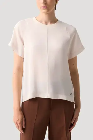 Bogner Dakota Satin Shirt - Cream