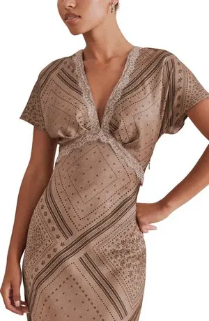 Splendid Brynley Print Maxi Dress