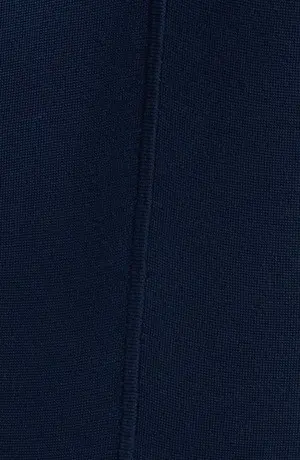 Nordstrom Navy Merino Wool Blend Sweater Knit Blazer