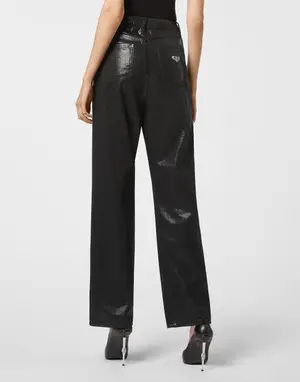 Philipp Plein Denim Loose Fit Iconic Plein