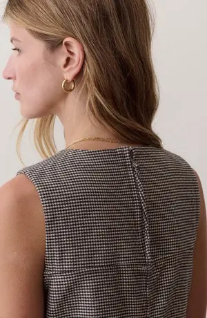 Marine Layer Izzy Moleskin Shift Minidress