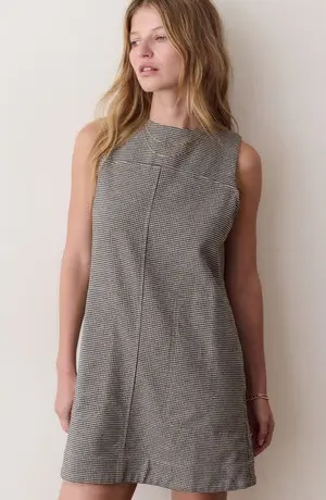 Marine Layer Izzy Moleskin Shift Minidress