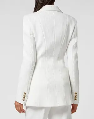 Philipp Plein Blazer Fitted Texture